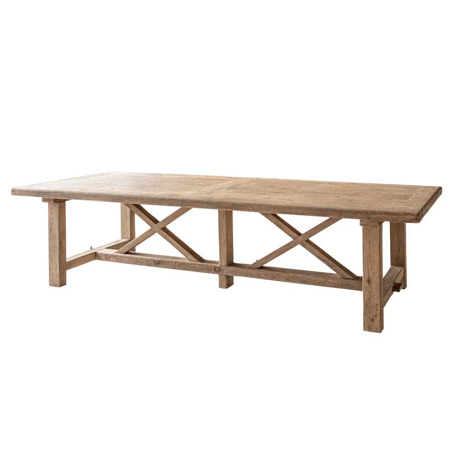 Reclaimed wood refectory table – Home Barn