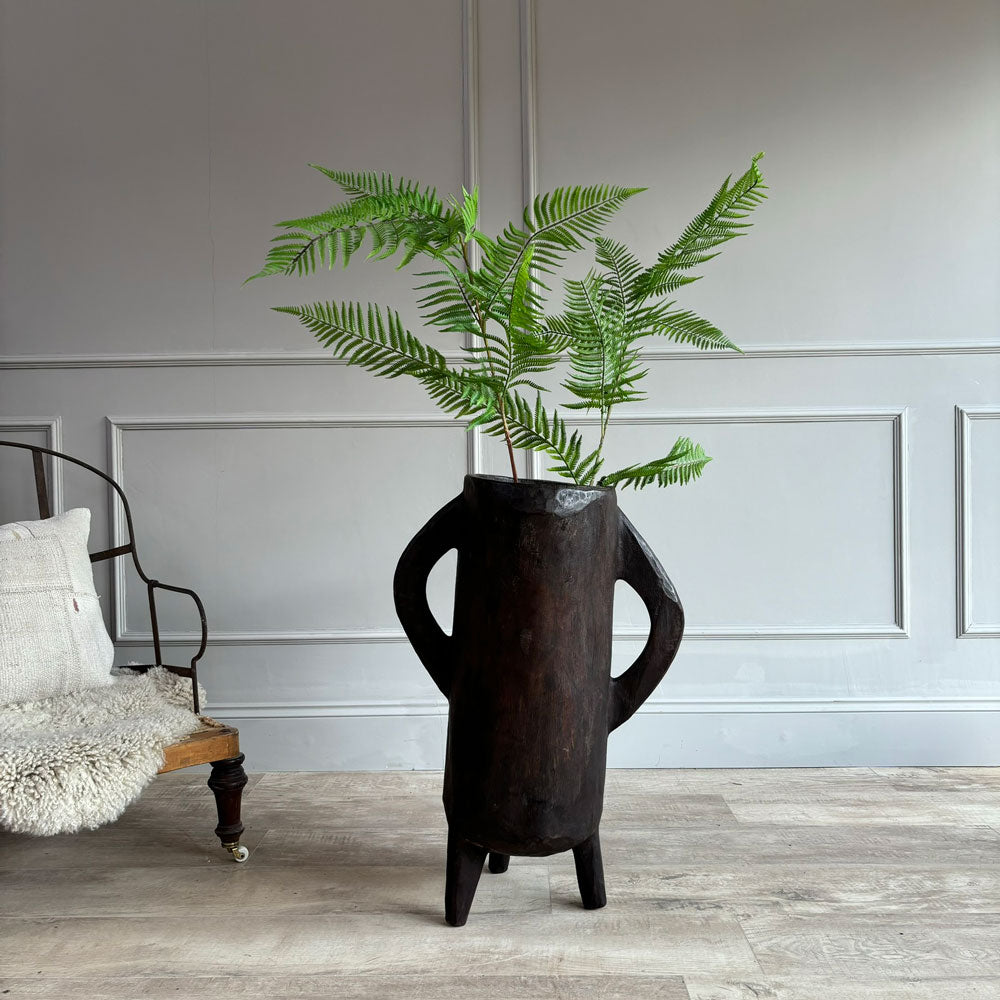 Antique African Wooden Grain Pot – Home Barn