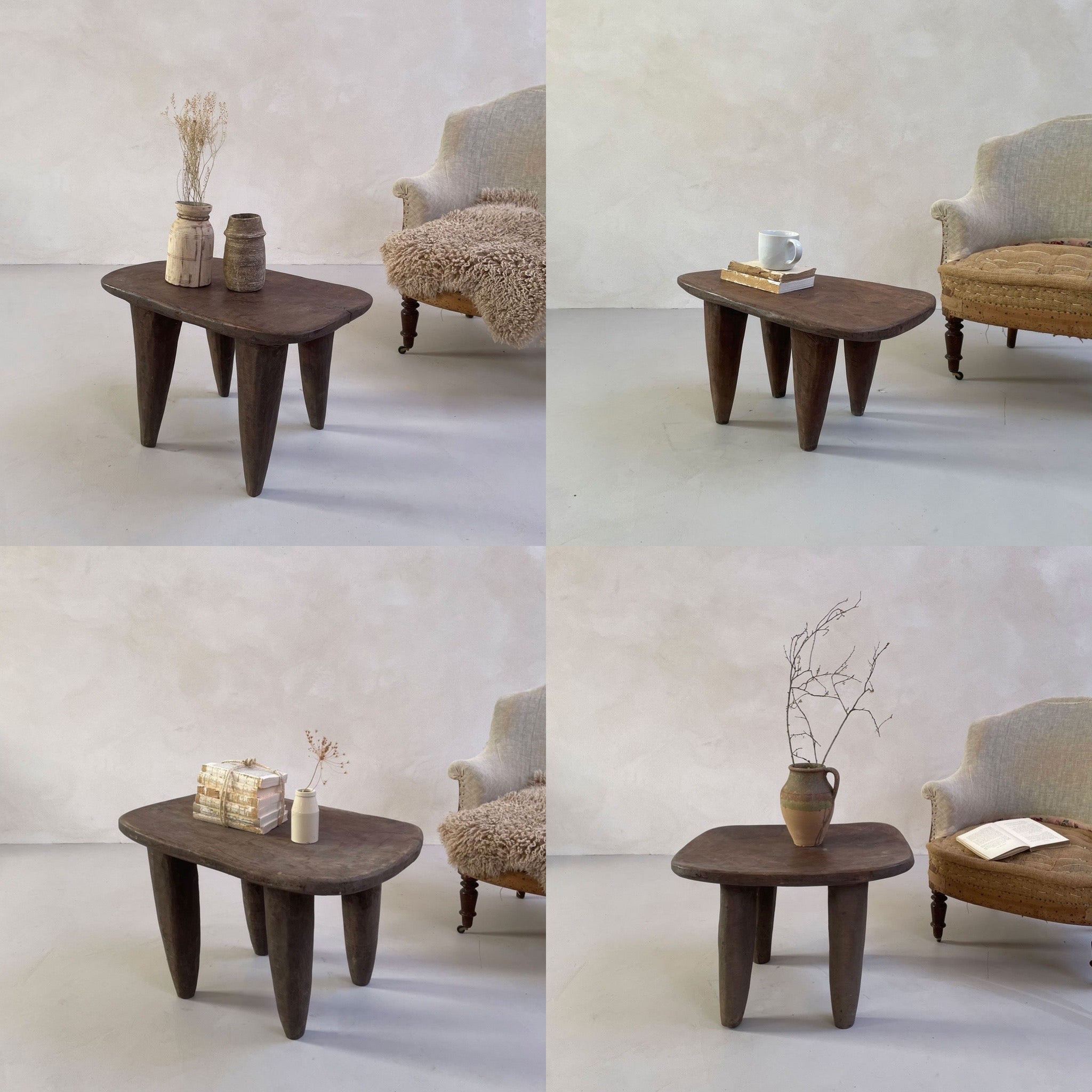 Antique African Side Tables – Home Barn