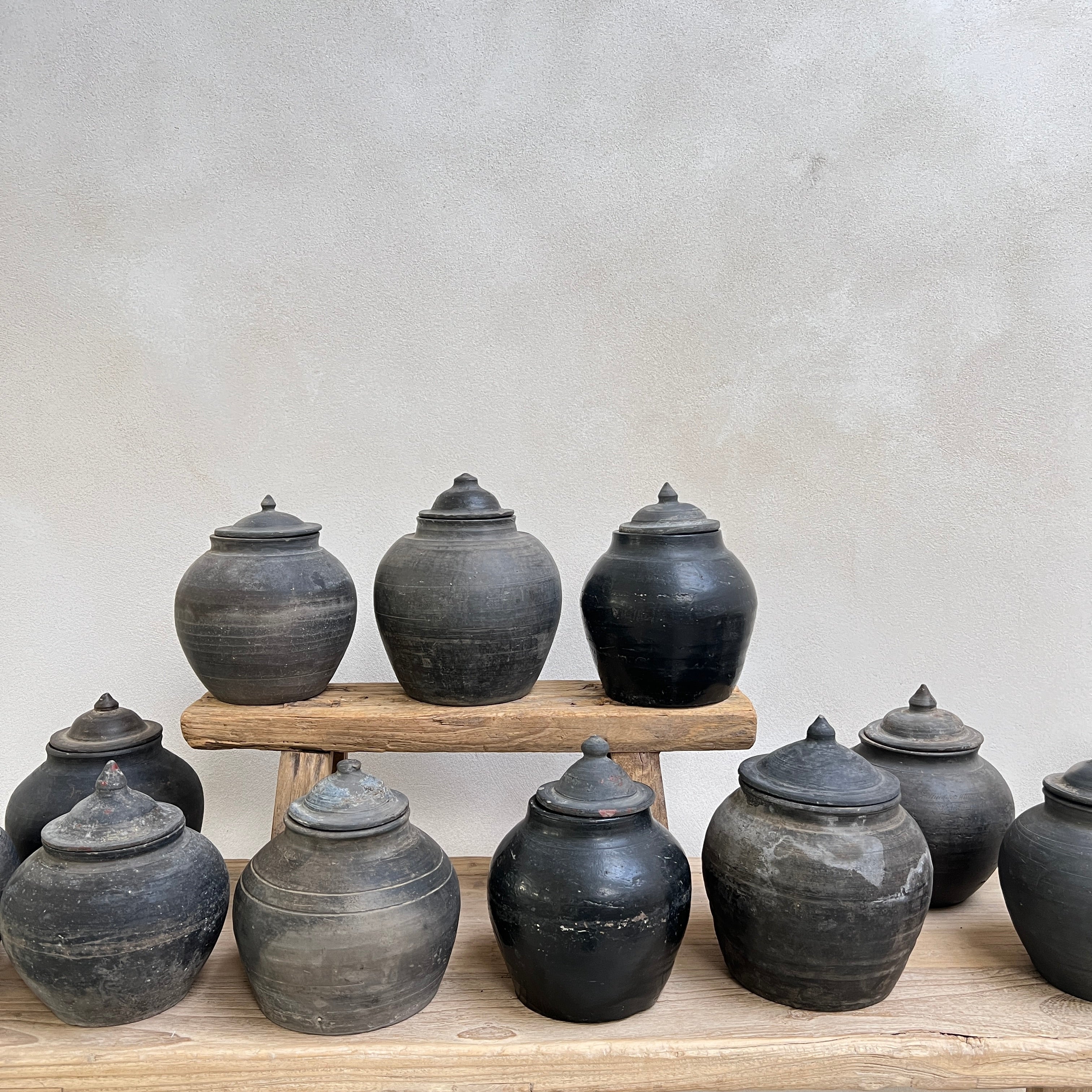 Antique Decorative Clay Apothecary Jar – Home Barn