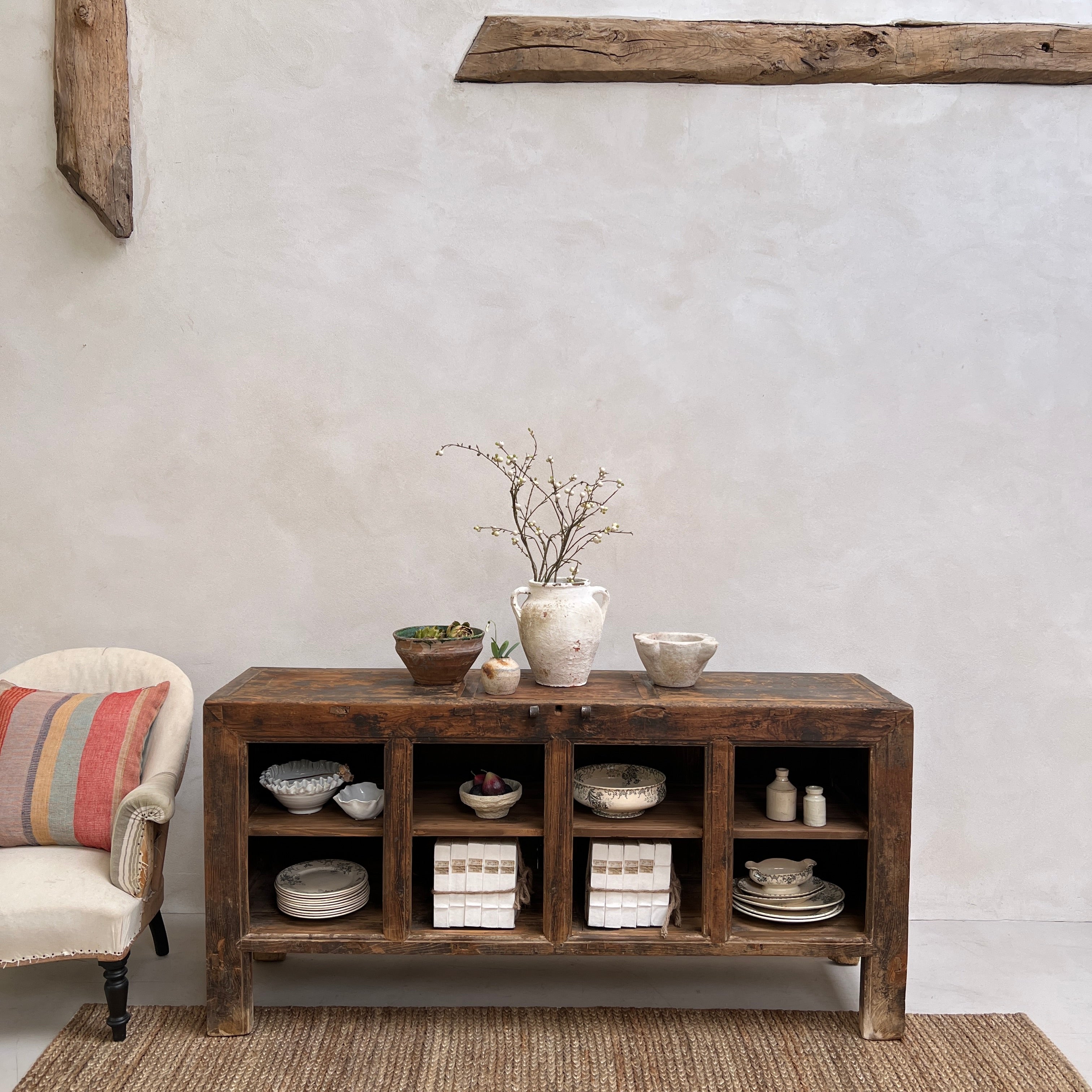 Antique Rustic Shop Counter | Harriet – Home Barn