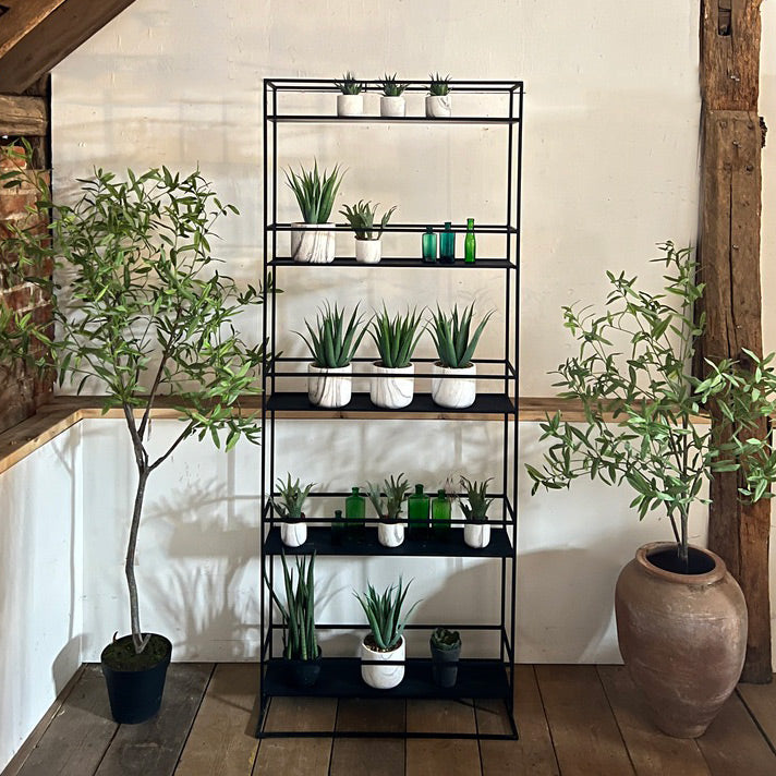 Black Metal display shelf – Home Barn