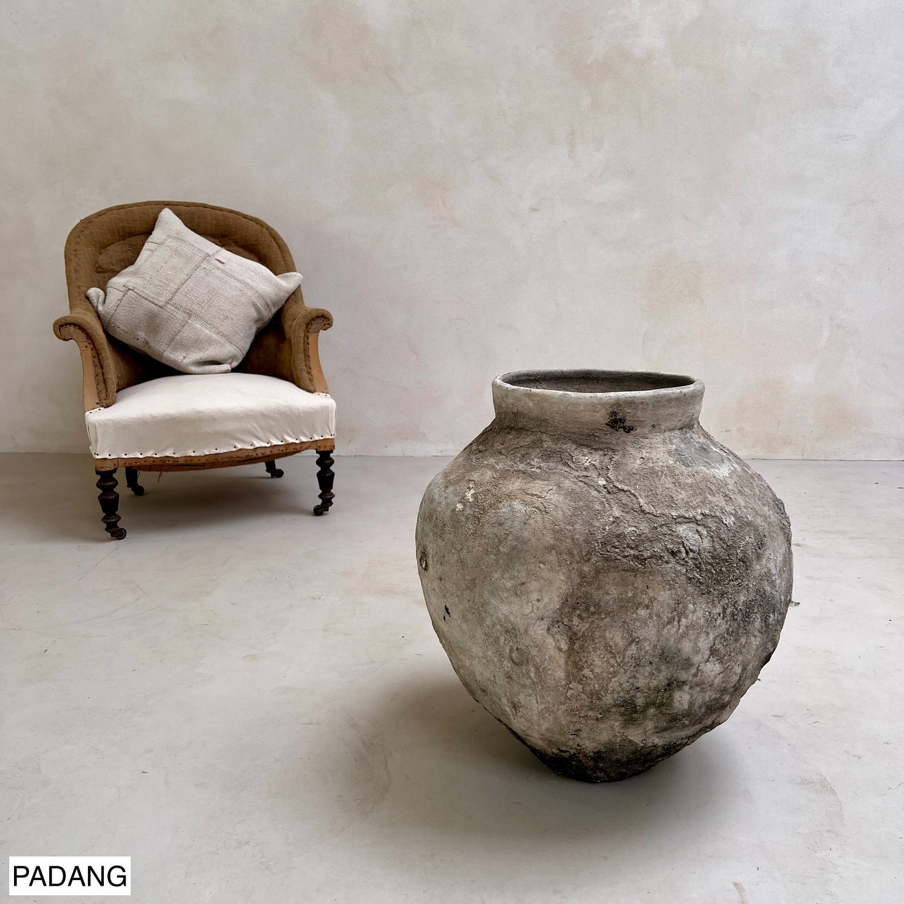 Extra Large Antique Java Pot | Indonesian Water Urn – Home Barn