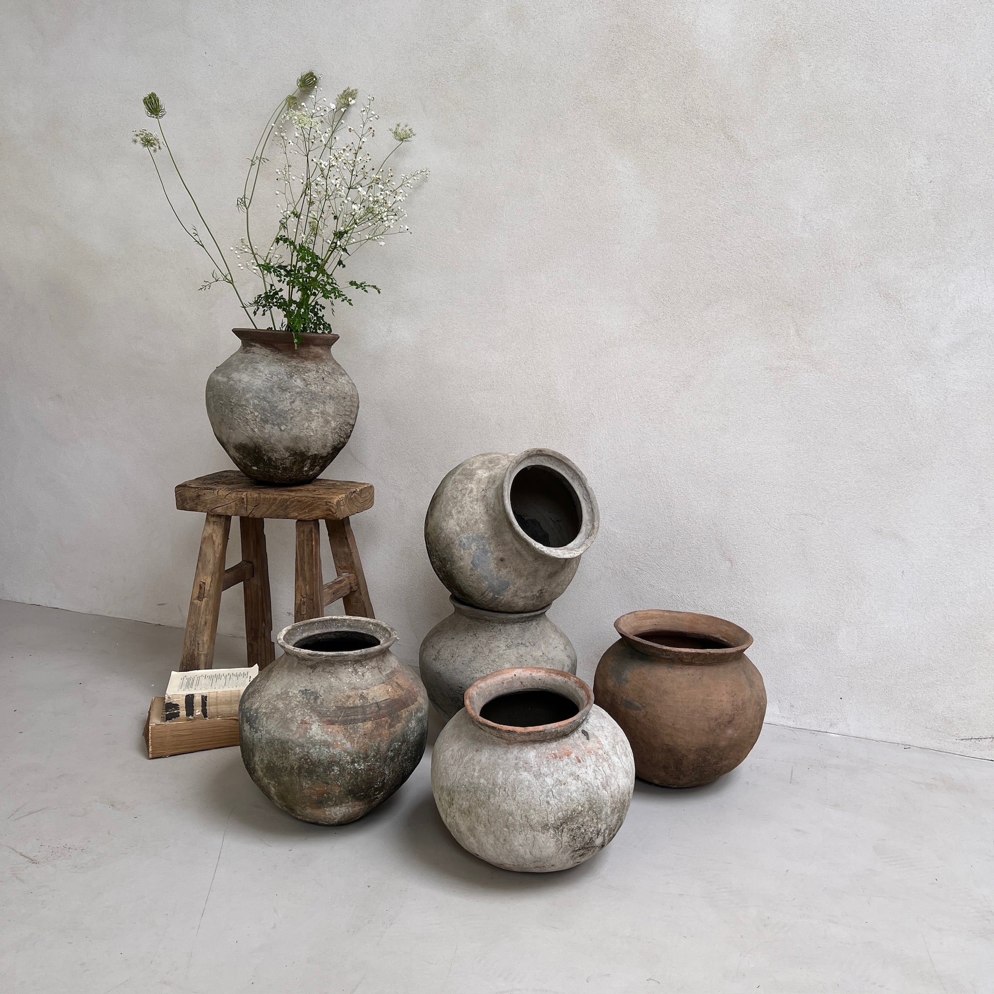 Extra Small Antique Java Pots – Home Barn