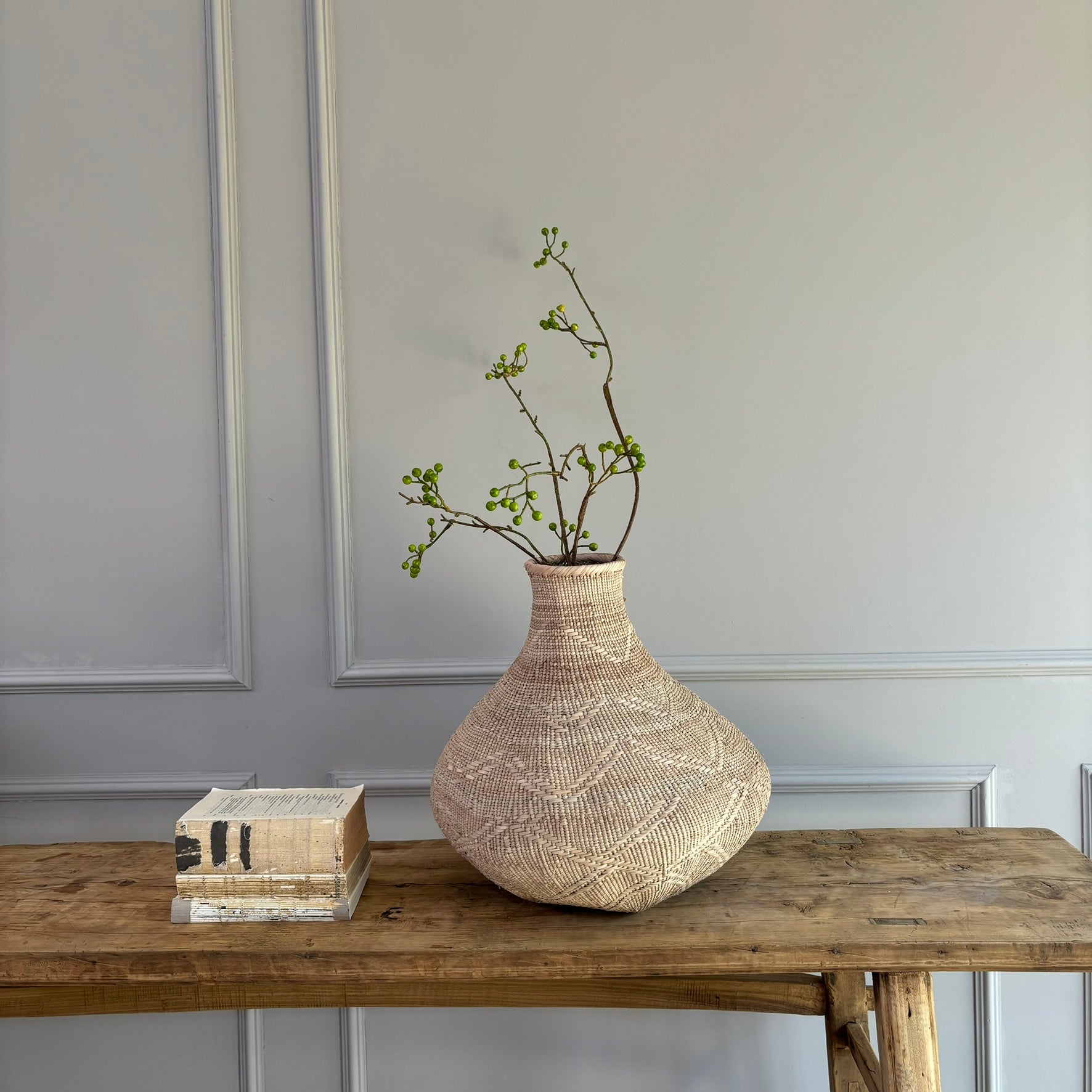 Hand woven African Batonga Basket 40cm – Home Barn