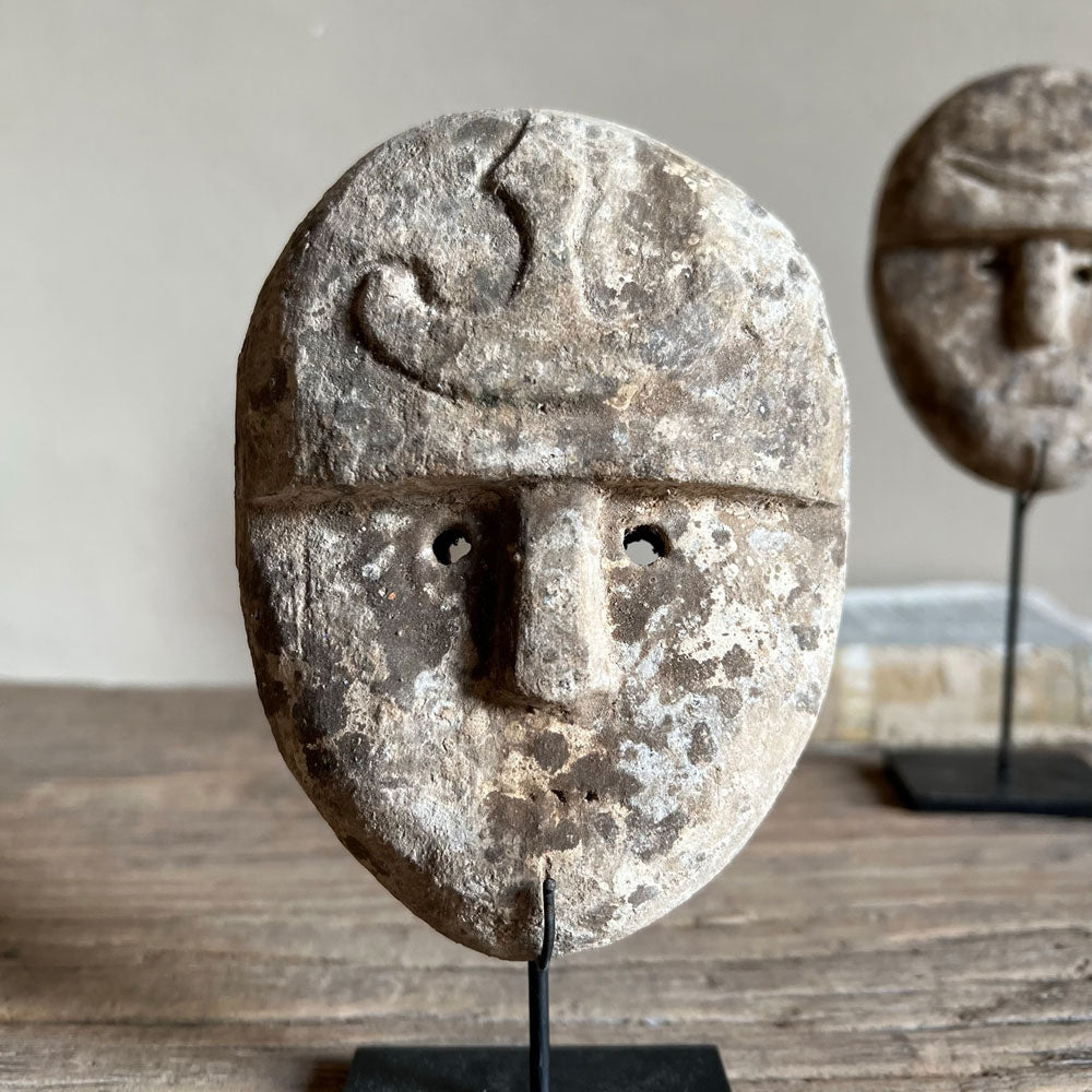 Antique miniature mask – Home Barn