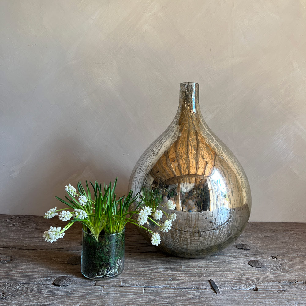 Mercury Glass Vases Urns River Of Goods Blue, White, And Red Mercury