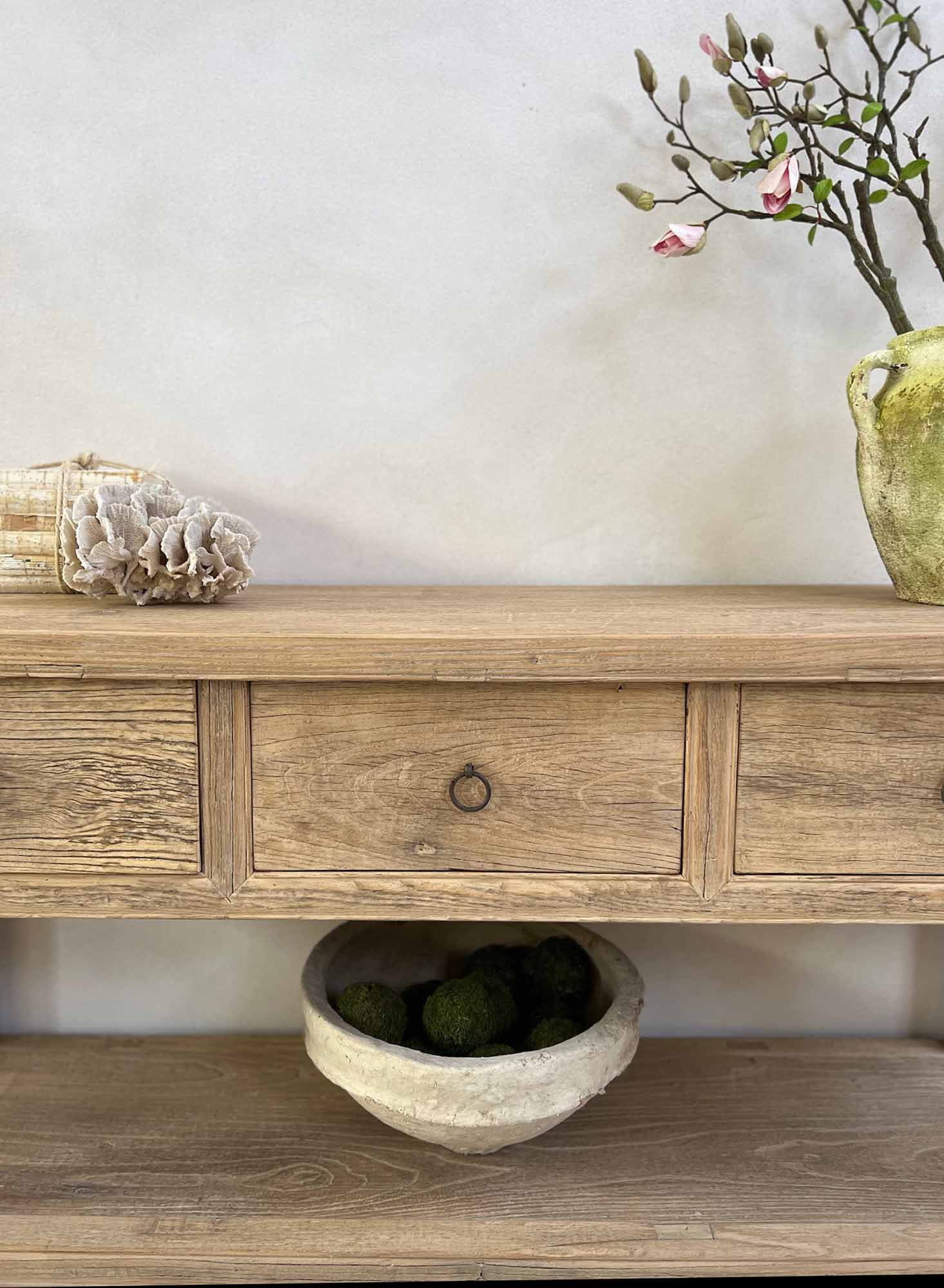 Reclaimed Elm Console Table Lodsworth – Home Barn