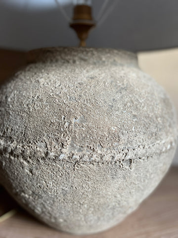 Rustic Stone Table Lamp | Large – Home Barn