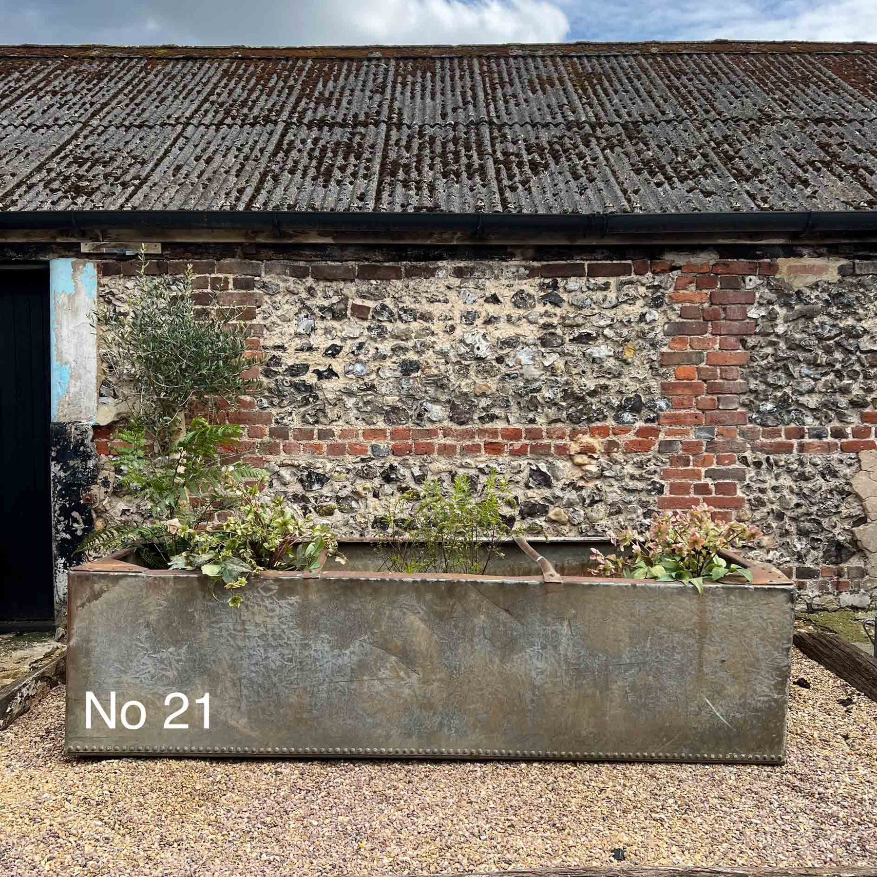 Vintage galvanised water tanks – Home Barn