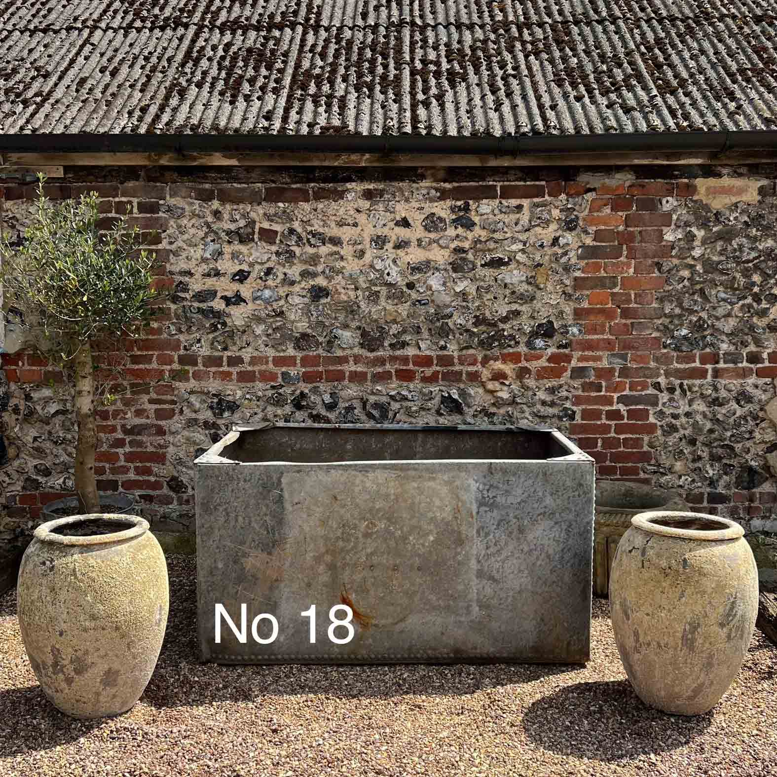 Vintage galvanised water tanks – Home Barn