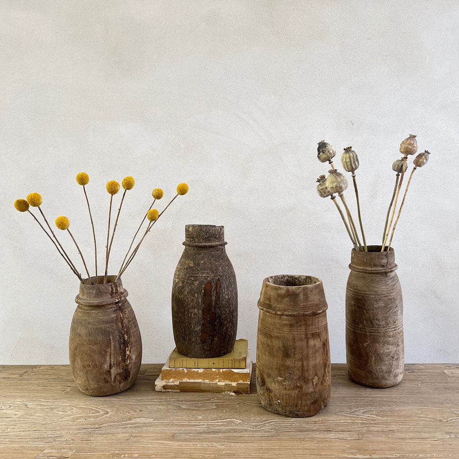 Wooden Nepali Pots XLarge – Home Barn