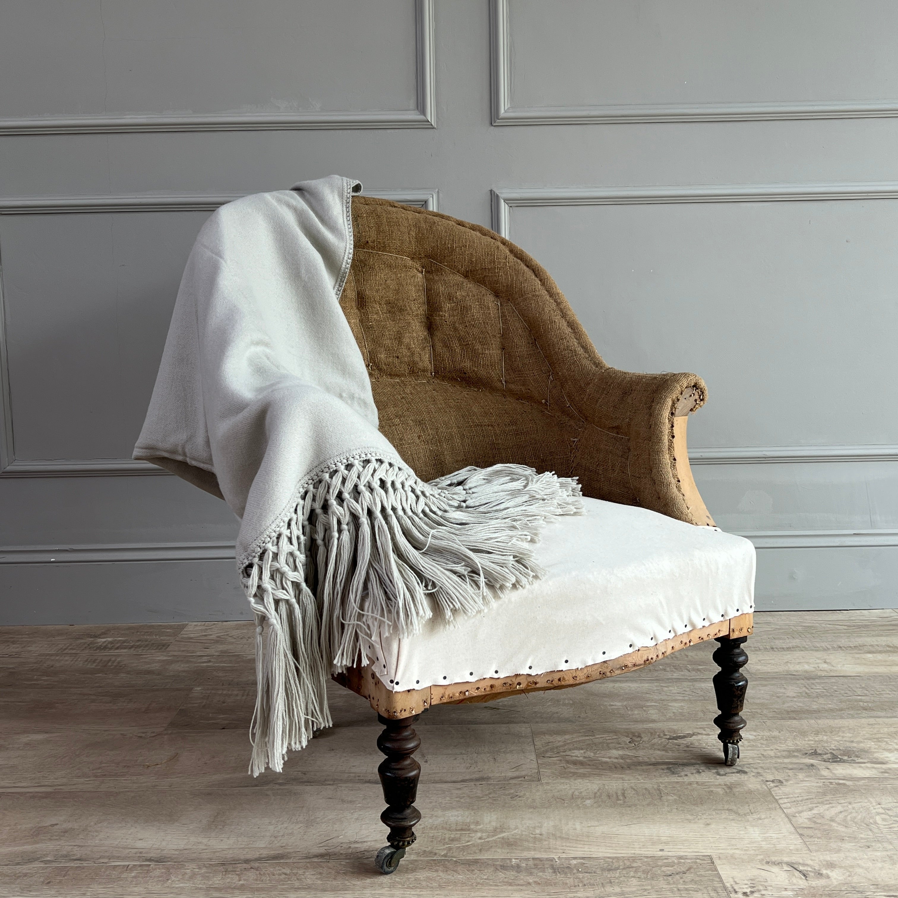 Woven Alpaca Throw Dove – Home Barn