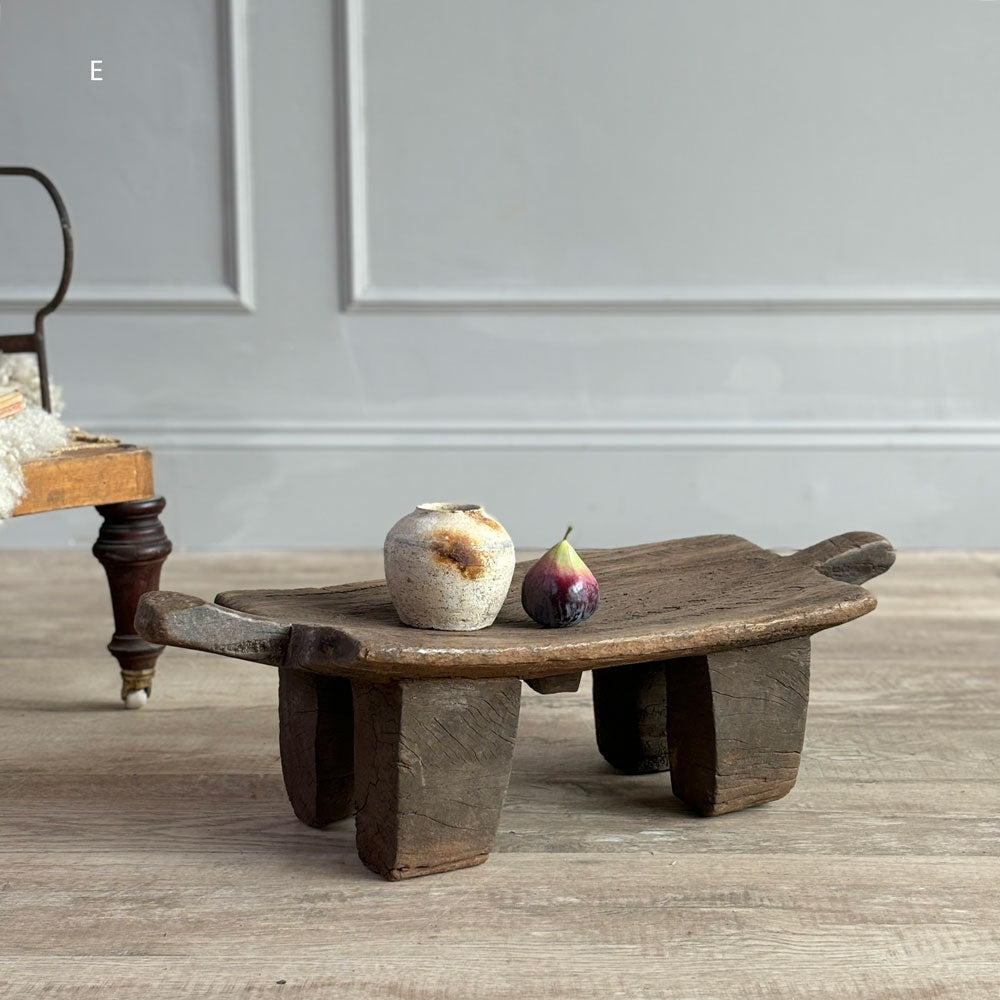 Antique African low-side table – Home Barn