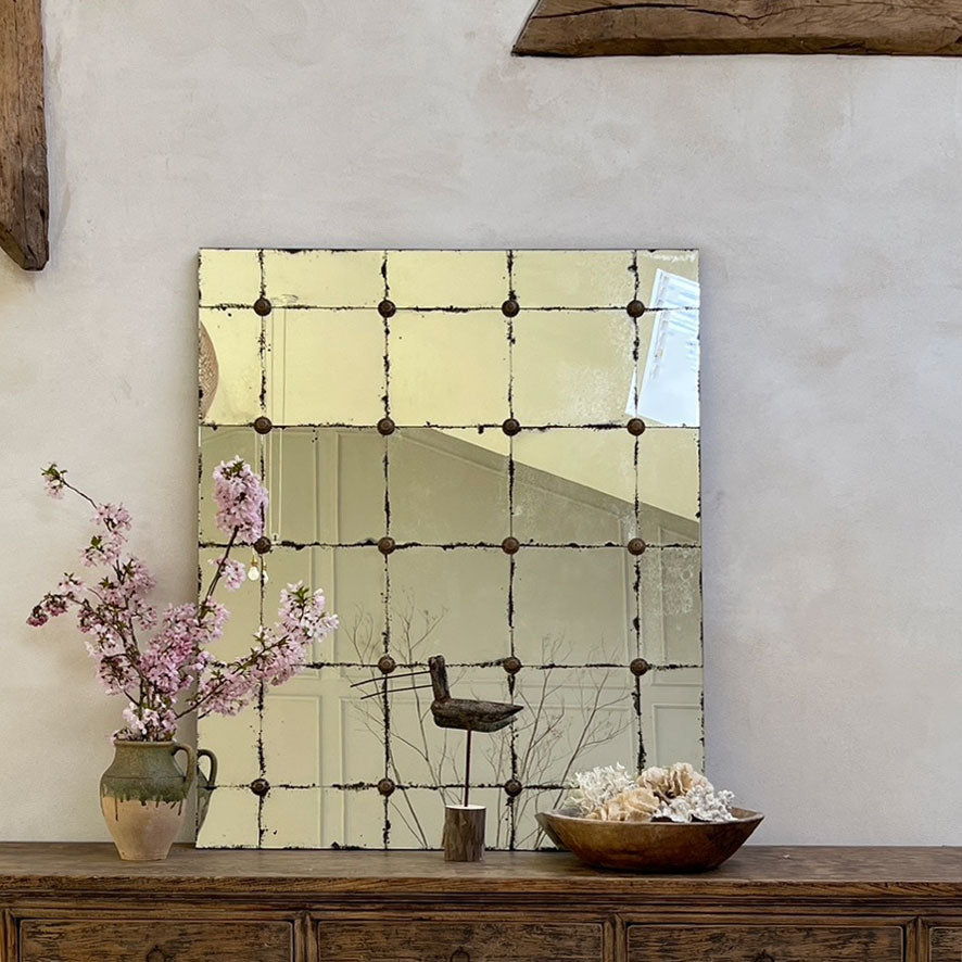 Antique Distressed Mirror