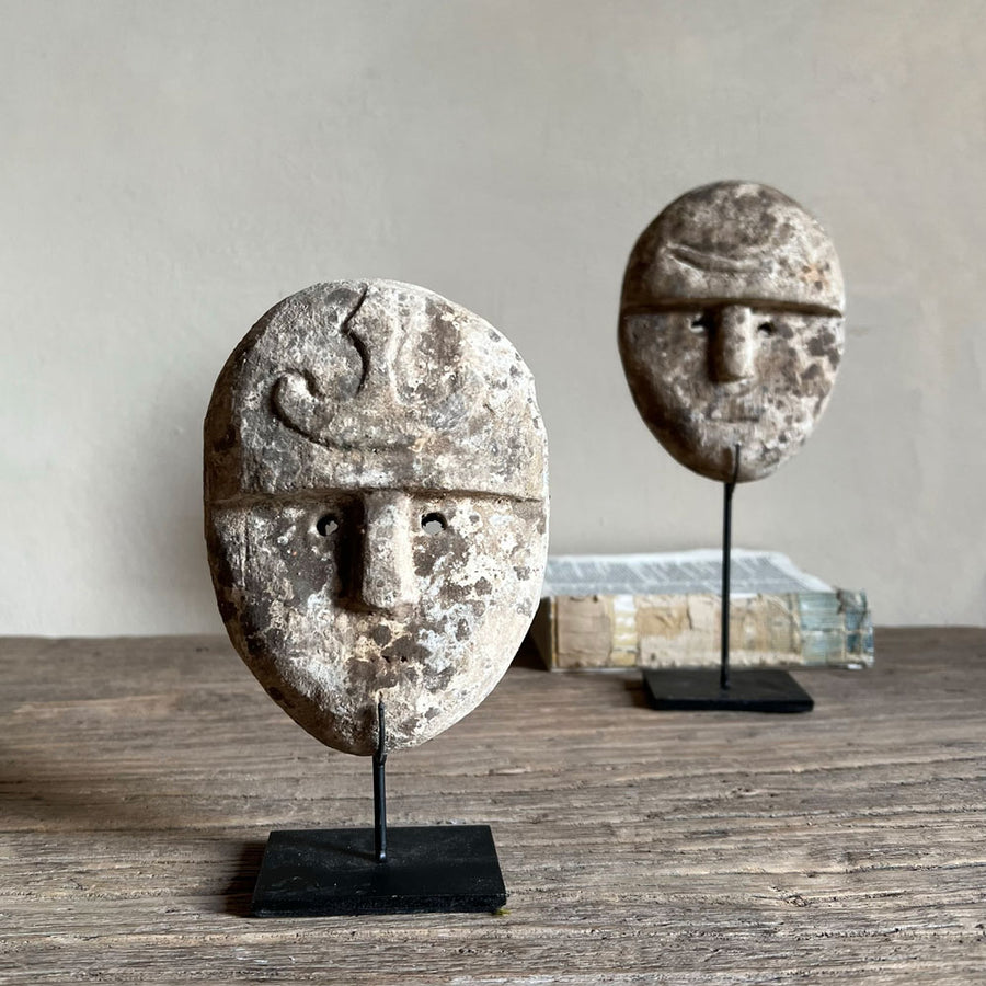 Antique miniature mask – Home Barn