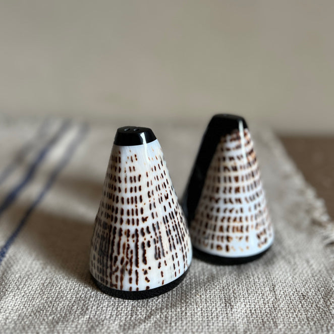 Shell salt and Pepper set – Home Barn